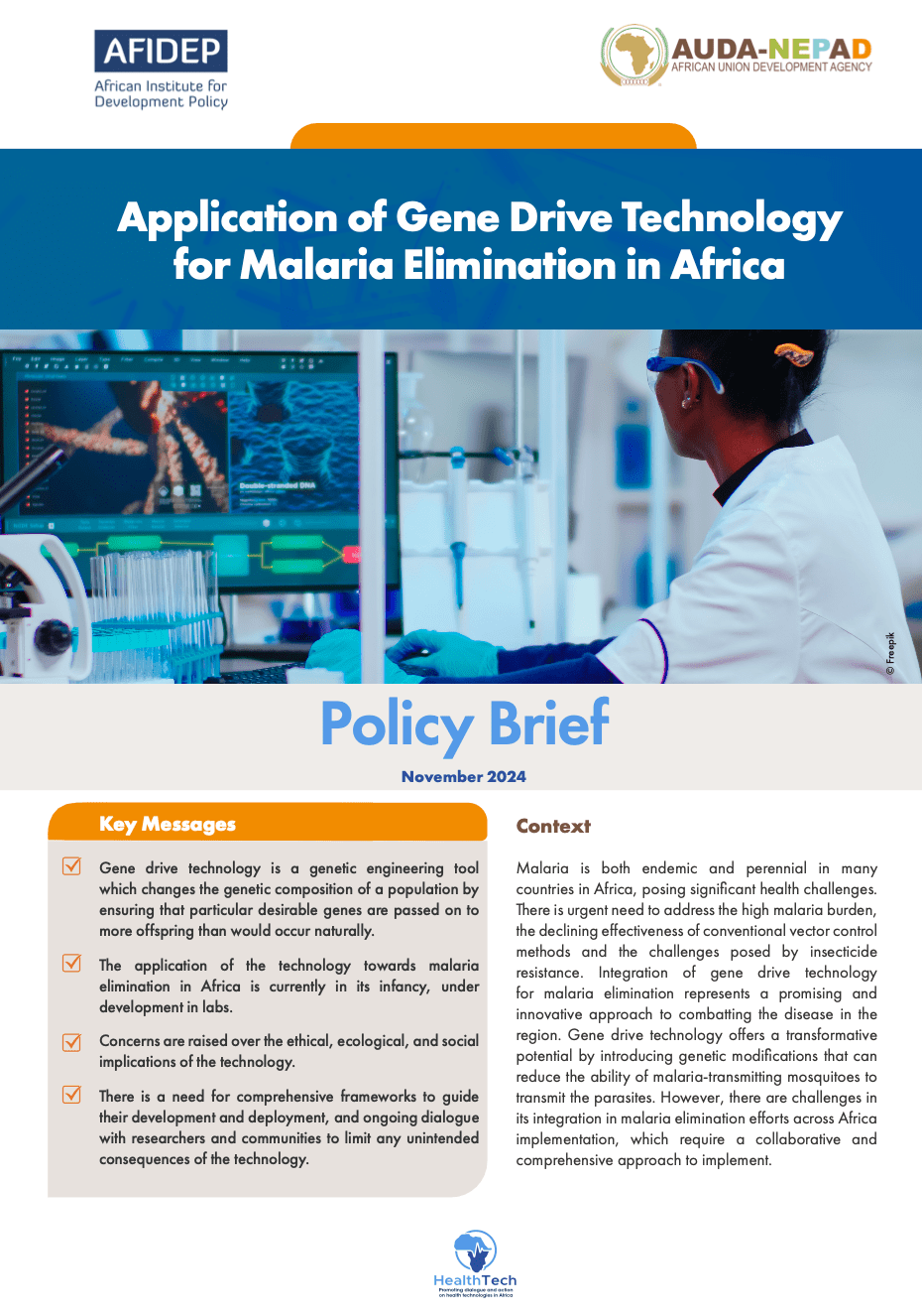 Gene Drive Technology | Health Tech Africa